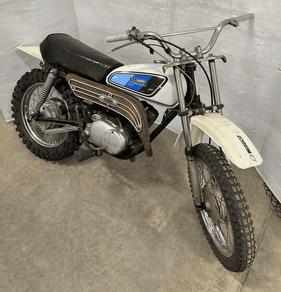 1977 Yamaha GT80 Dirt Bike, not running, needs top end rebuild, tuns over, as is - Albrecht ...