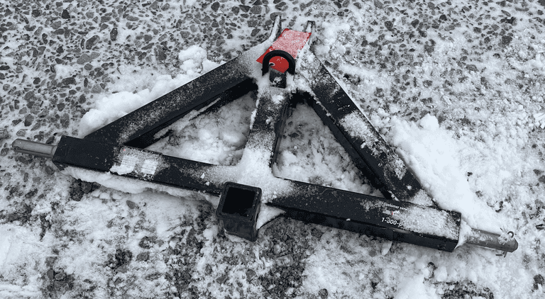 Wolverine 3-point A-frame hitch with 2" receiver, new - Albrecht ...