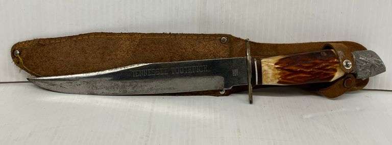 Tennessee Toothpick Knife with Sheath - Albrecht Auction Service