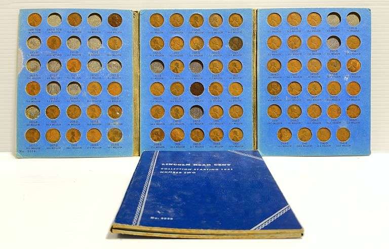 Lincoln Head Collection, (118) DIfferent Pennies - Albrecht Auction Service