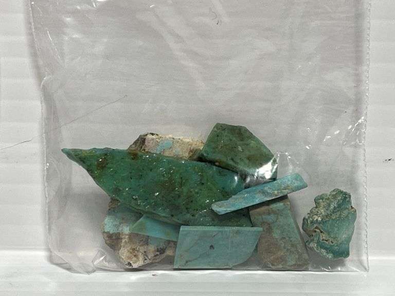 (3) Bags of assorted turquoise, with 150-carats each, total of 450 ...