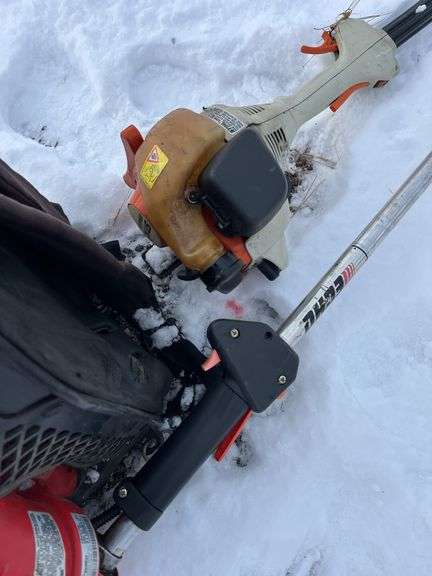 Redmax, STIHL, and ECHO equipment, untested, as is - Albrecht Auction ...