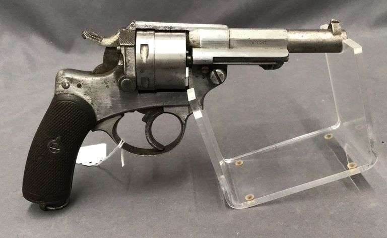 D' Armes Swedish 1884 Navy 6-Shot Revolver, 11mm, Top of Barrel Marked ...