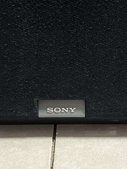 Pair of Sony SS-MB300H, rated impedance, 8 OHM, max input power, 140W ...