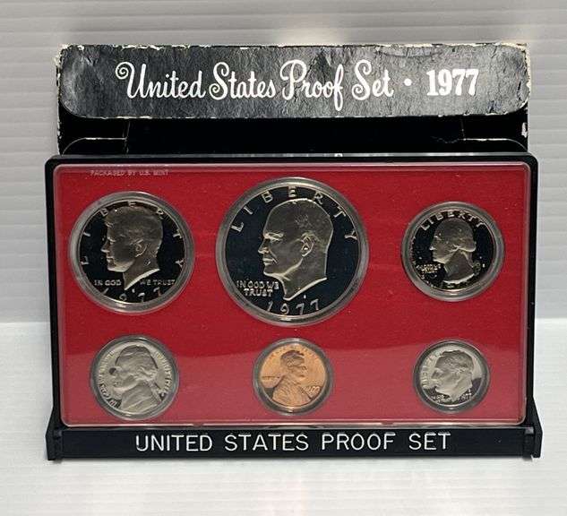 1977 US proof set - Albrecht Auction Service