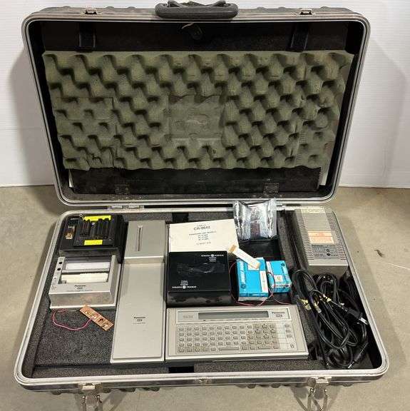 Old Panasonic handheld computer, RL-H1000, RLH-14000, RLH-18000 with ...