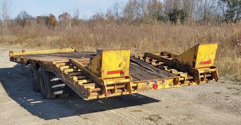Cleveland 24' Tandem Axle Dually Trailer, Tires and Trailer are in Good ...