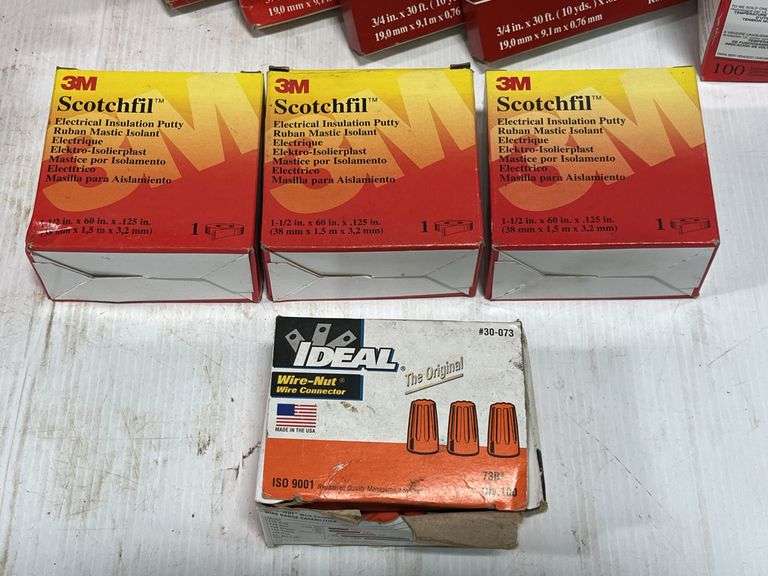 3M Scotch 70 rubber electrical tape, rubber spiking tape, insulation ...