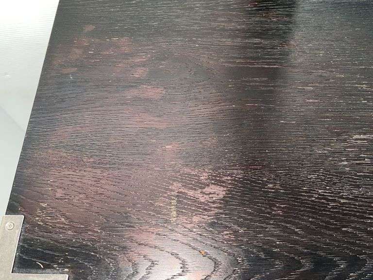 Green River Furniture long nine-drawer black dresser with bottom cedar ...