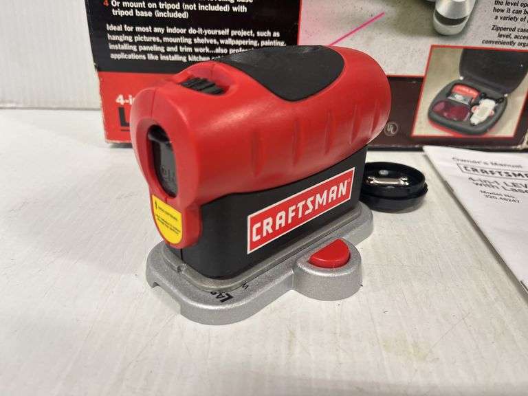 Craftsman laser level - Albrecht Auction Service