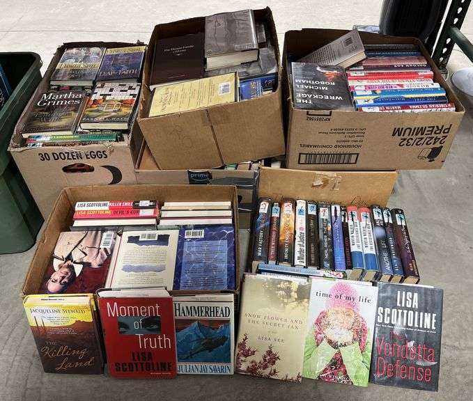 Approx. (150) books, used, good - Albrecht Auction Service