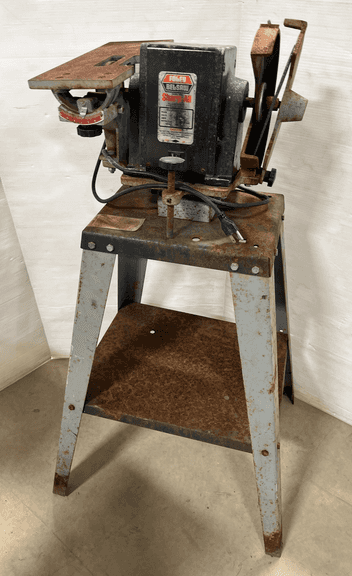 Foley belsaw model 1055 electric sharp-all grinder on metal stand, 24"W ...