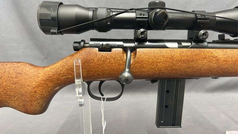 Marlin Model 25M, 22 WMR, with 15-Round Mag and Barska Scope - Albrecht ...