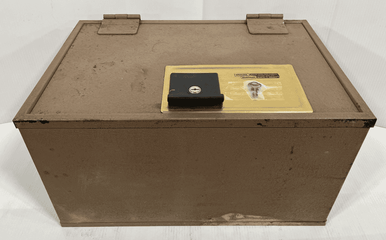 Safe-T-Vault, older Meilink Hercules, two-handle fireproof insulated ...