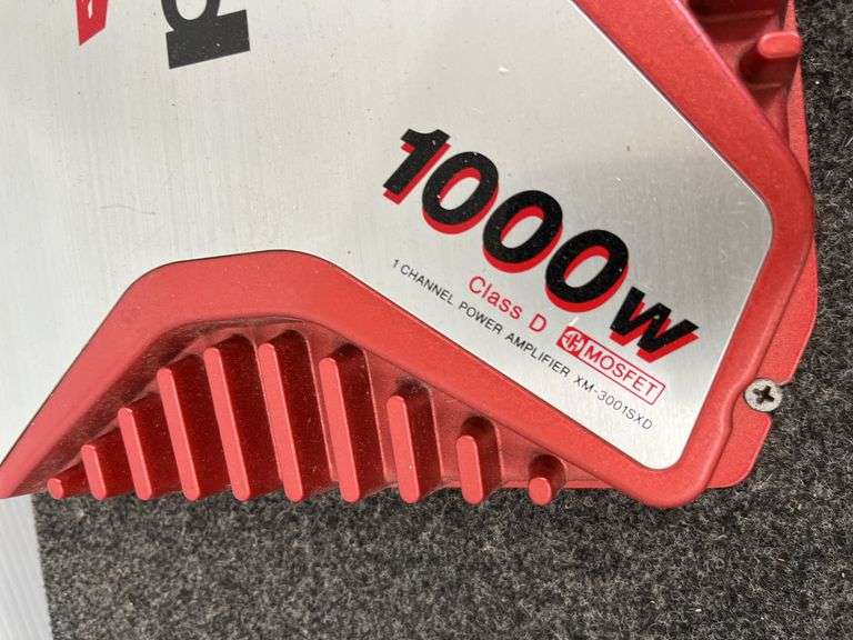 Xplod Sony bass box subs with 1000 Amp, 30"W x 14" x 14", great ...