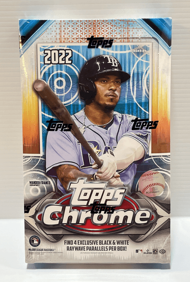 2022 Topps Chrome baseball cards, factory sealed box with (16) packs ...