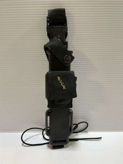 Buck knife 187 model, 12 3/8"L overall, great - Albrecht Auction Service