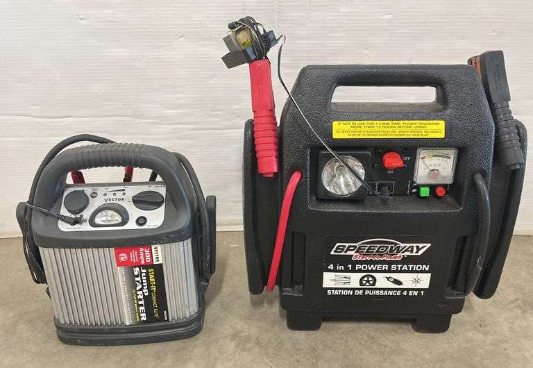 (2) Jump boxes, used - Albrecht Auction Service