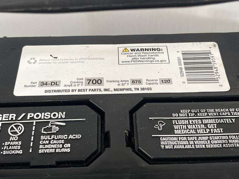 Duralast Pro Power Plus automotive battery, top post, guaranteed to be ...