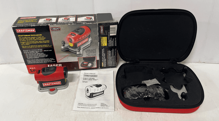 Craftsman laser level - Albrecht Auction Service