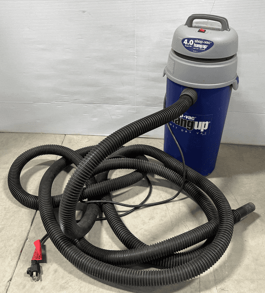 Shop Vac, 4.0 Peak HP, hang-up wet/dry vacuum, blue in color - Albrecht ...