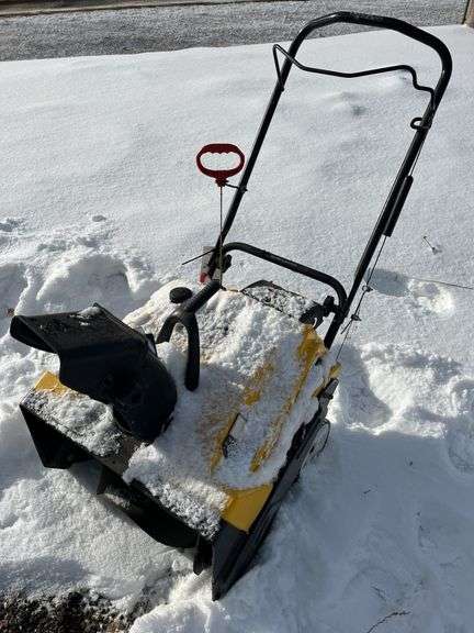 All-power snowblower, 20", 2-cycle, ran last year, has compression ...