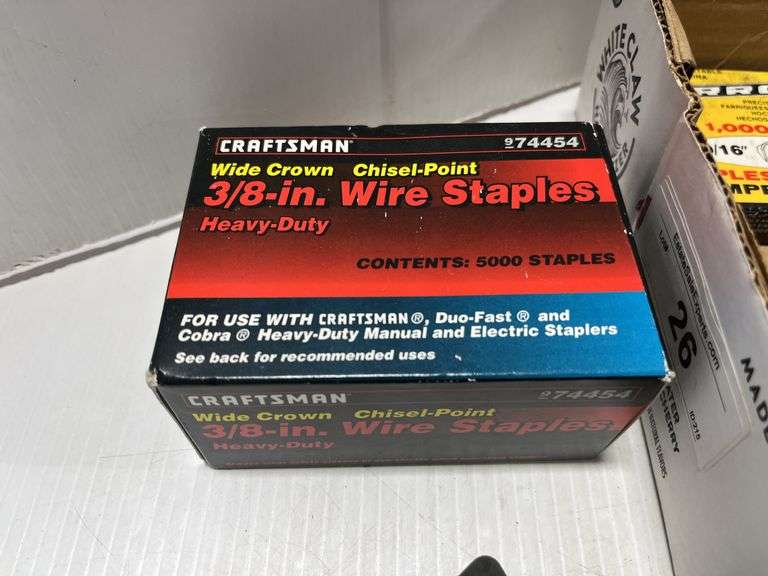 Craftsman electric stapler/nailer, No. 968496, comes with staples and ...