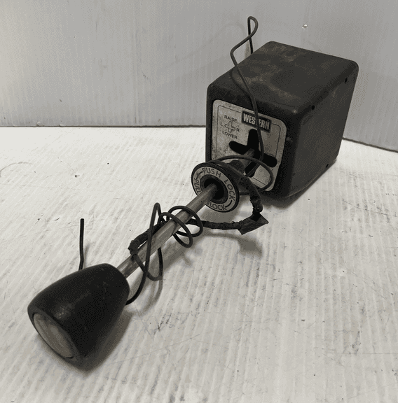 Western snow plow control, good - Albrecht Auction Service