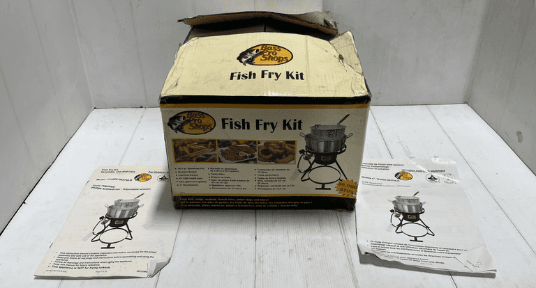 Bass Pro fish frying kit, good - Albrecht Auction Service