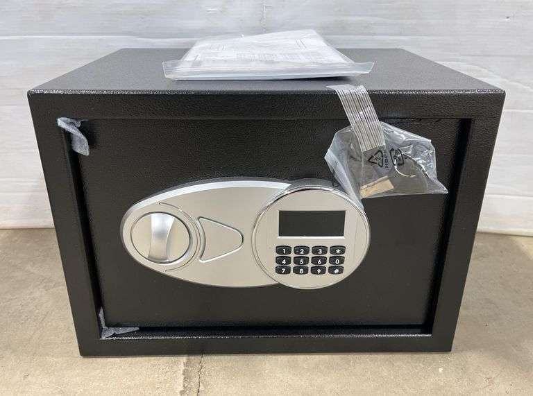 Amazon digital safe with programmable combination, emergency keys, and ...