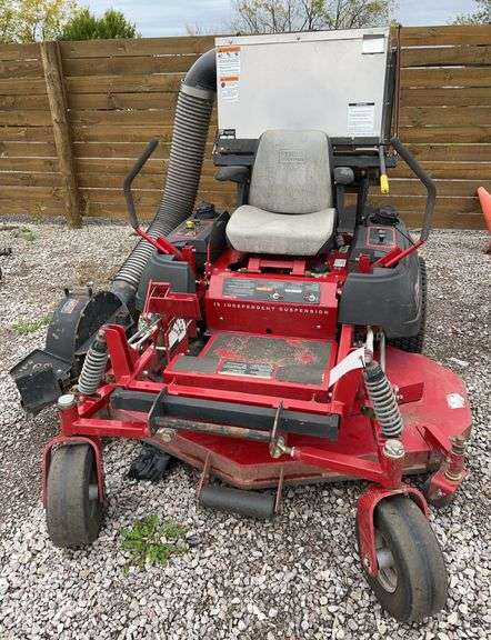 Ferris IS3000 Zero Turn 61" mower deck with bagger system, works as it ...