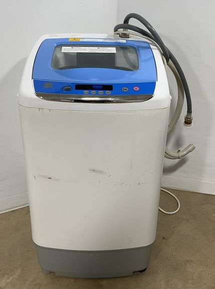 RCA mini washing machine, 17"W x 28"H, works - Albrecht Auction Service