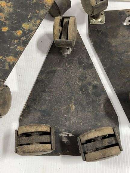 (5) Caster dollies, each- 10" x 12" - Albrecht Auction Service