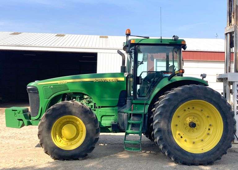 2004 John Deere 8320 MFD Tractor, (6800 Hours), 18.4x46 Tires and Duals ...