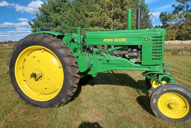 1949 John Deere Model A Wide Front Tractor, Serial No. 620924 ...