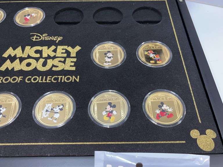 Disney Mickey Mouse proof collection by the Bradford Exchange, includes ...