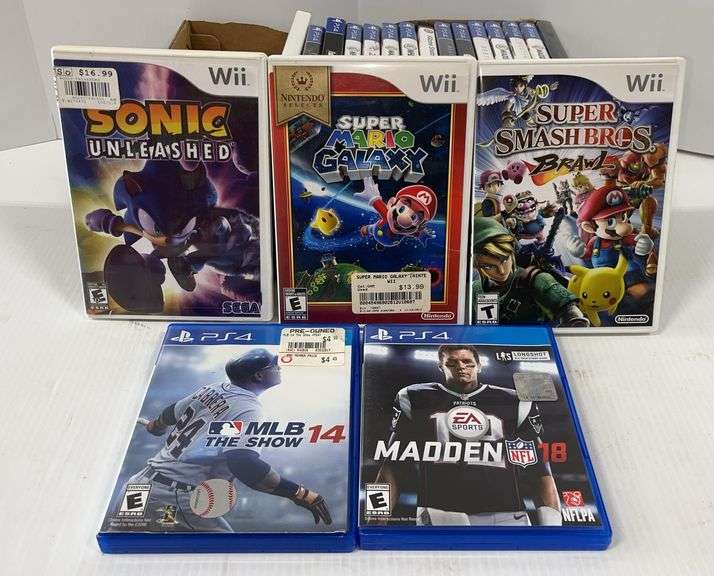 Various PS4 Games, and more, great - Albrecht Auction Service
