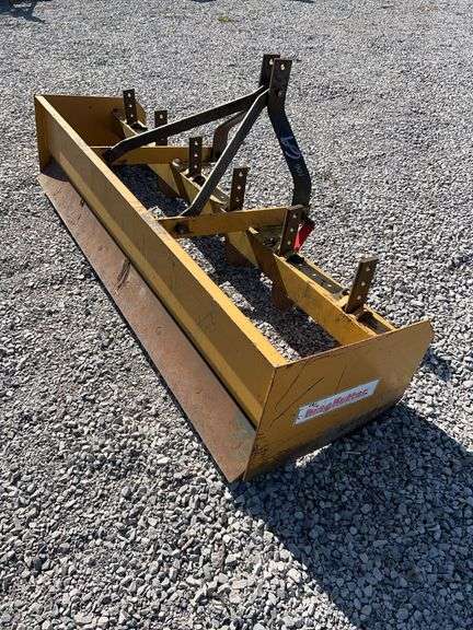 7' King Kutter box blade, with scarifiers teeth, good - Albrecht ...