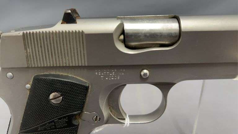 Detonics Combat Master .45 Auto, Semi-Auto, Stainless Frame and Slide ...