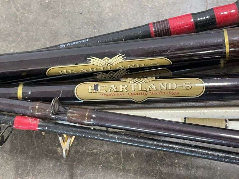 (6) Rods, includes: Barkley, 3- Daiwa, and Wonder Rod - Albrecht ...