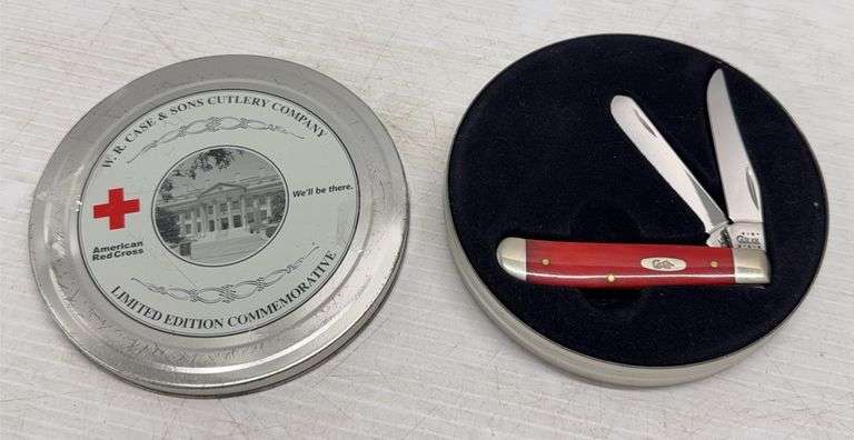 Case-XX Cutlery Co. Limited Edition Red Cross Knife, TN379 - Albrecht ...