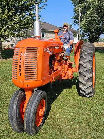 This item Selling ABSOLUTE! ~~~ 1950 CO-OP E4 Tractor, Made in Canada ...