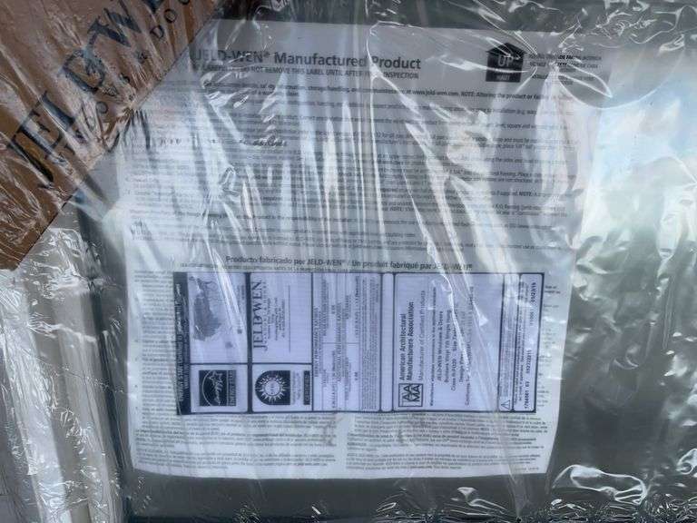 (2) Jen-Weld new construction windows, nail on flange, 36" x 36", NIP ...