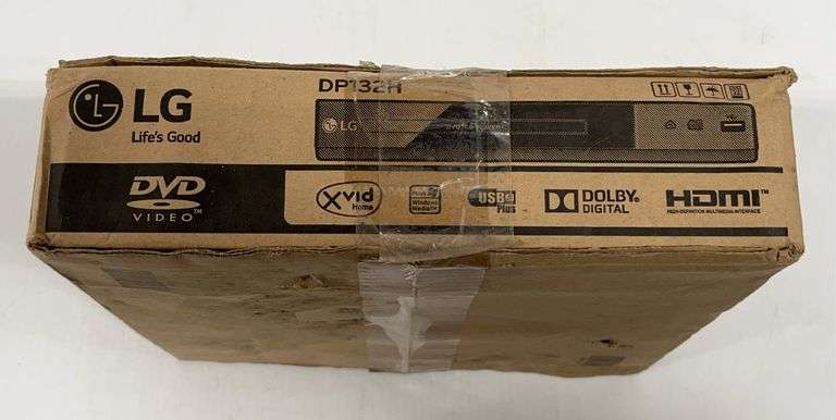 LG DVD Player, box- 11"L - Albrecht Auction Service