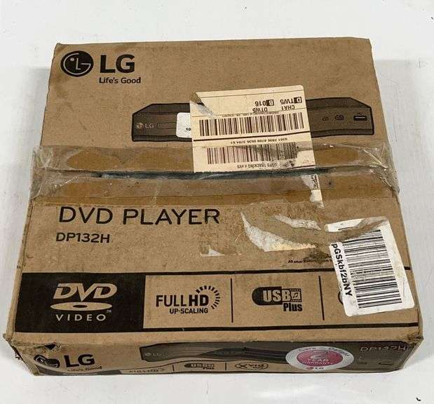 LG DVD Player, box- 11"L - Albrecht Auction Service