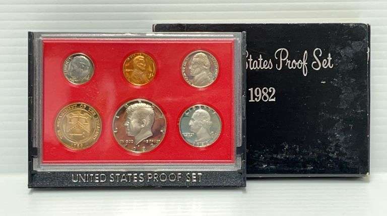1982 US proof set - Albrecht Auction Service