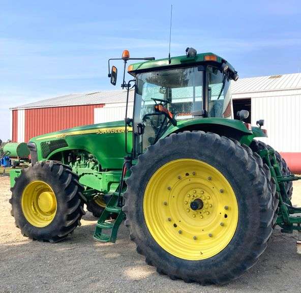 2004 John Deere 8320 MFD Tractor, (6800 Hours), 18.4x46 Tires and Duals ...