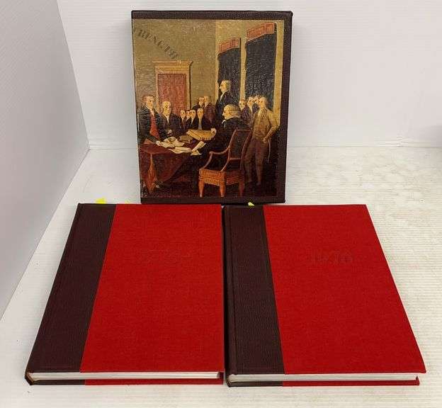 2-Volume boxed set of "200 Years: A Bicentennial Illustrated History of ...