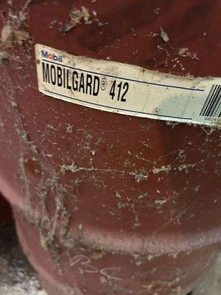 (8)-Barrels of Mobilgard 412, Oil is New, Barrels Still have Original ...