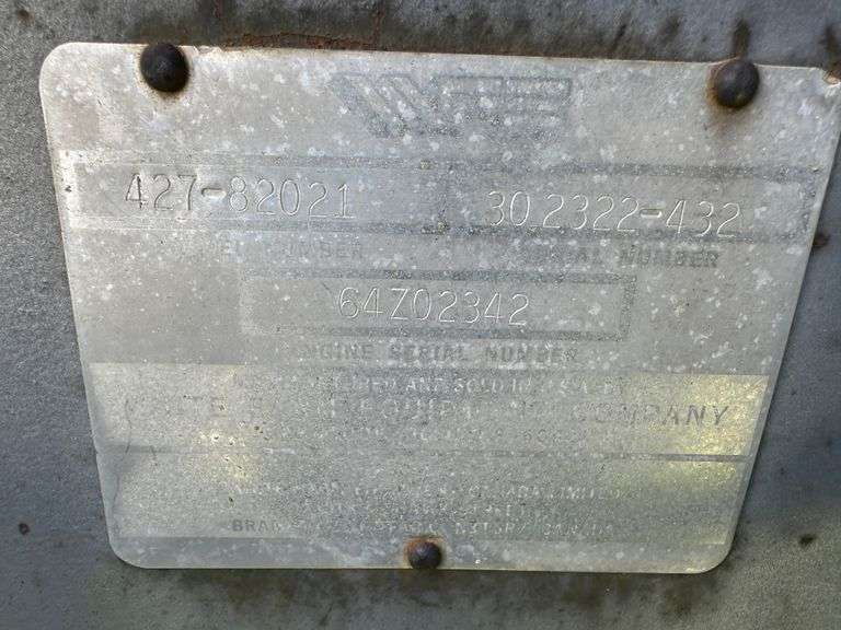 *1983 White 4-270 4wd Tractor with Duals, Ser. No. 302322-432, 3-pt ...